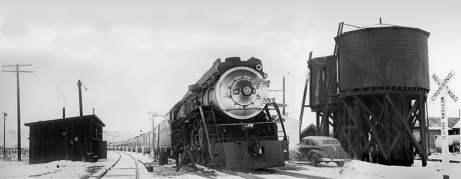 An Old-Fashioned Perspective from the Train in 1876
